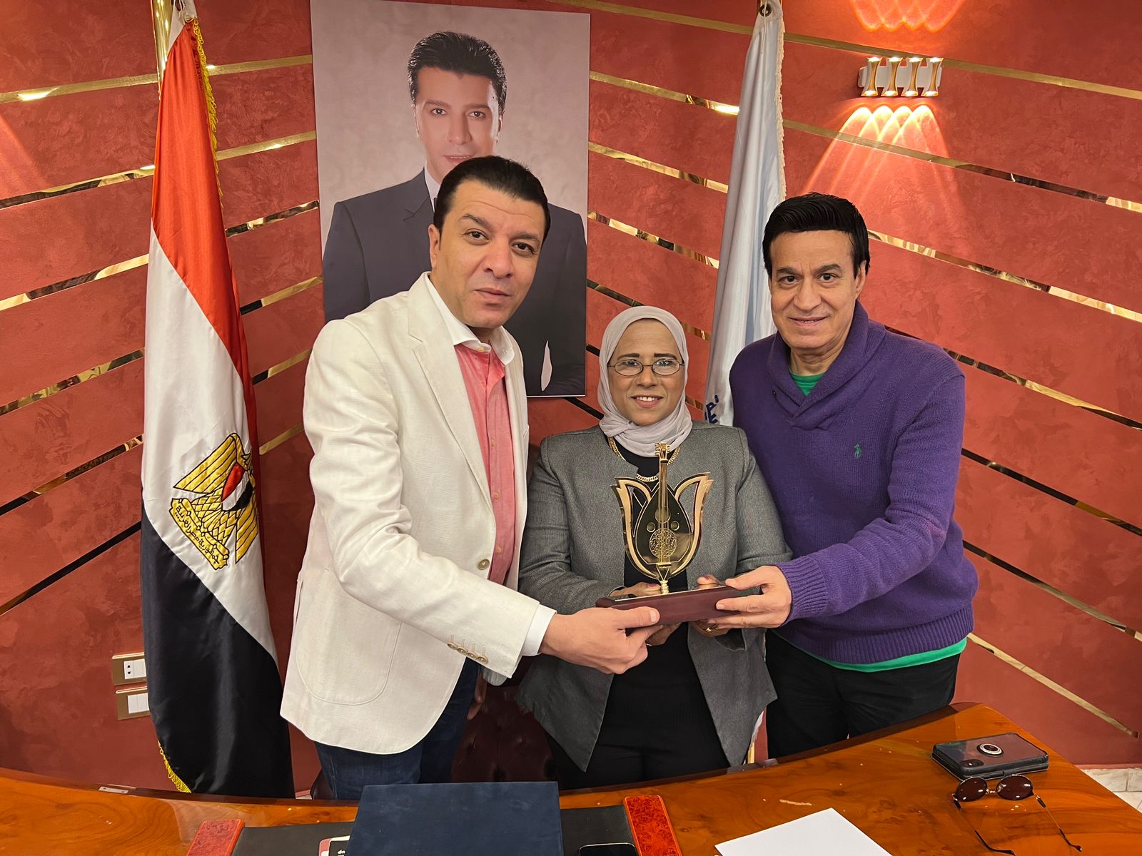 Mostafa Kamel Honors First Female Egyptian Maestro - Top50 Women